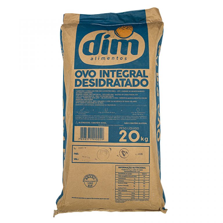 OVO EM PÓ INTEGRAL DIM 20KG – S.A. Alimentos