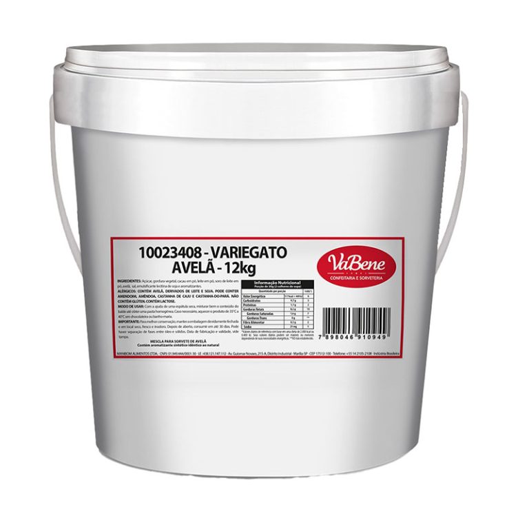 VARIEGATO DE AVELÃ VABENE 12KG – S.A. Alimentos