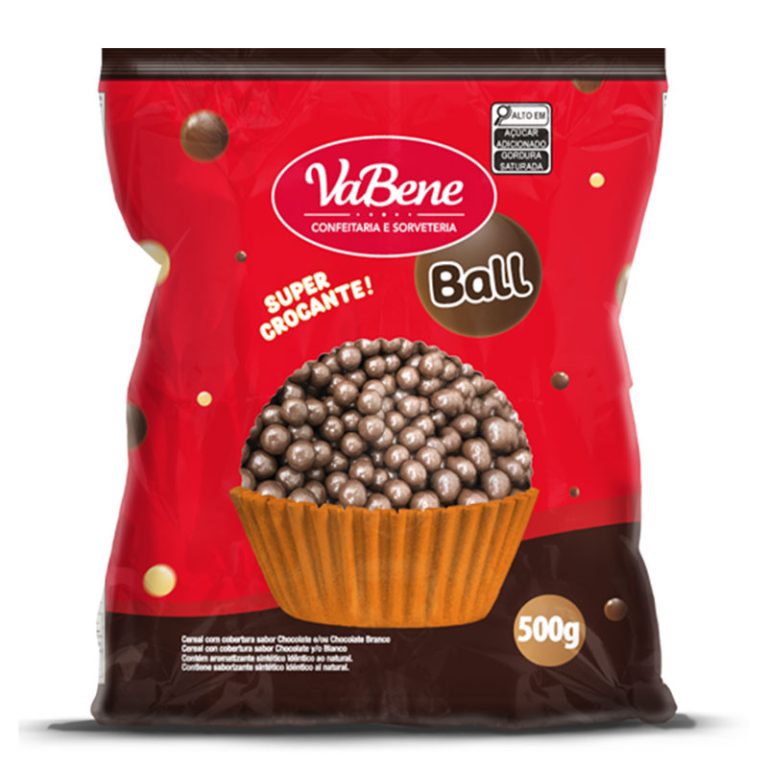 CEREAL MEGA BALL CHOCOLATE VABENE 500G – S.A. Alimentos