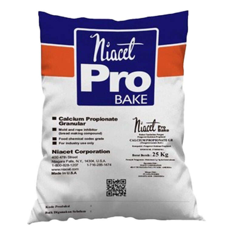 PROPIONATO DE CALCIO AGLOMER NIACET 25KG – S.A. Alimentos