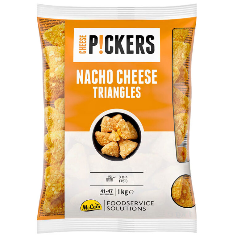 APERITIVO NACHO CHEESE CONGELADO MCCAIN 1KG – S.A. Alimentos